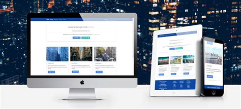 Material Design Bootstrap Template