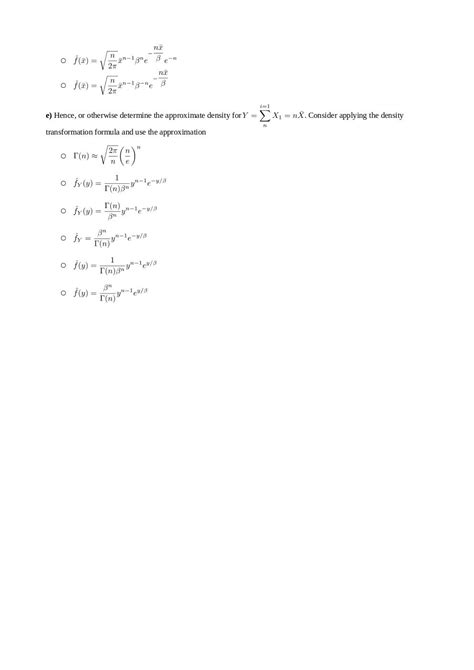 Solved Problem I Suppose that X₁ Xn are iid with Chegg com