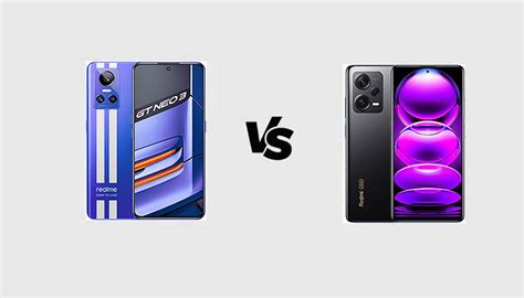 Realme GT Neo 3 Vs Redmi Note 12 Explorer Specs Comparison