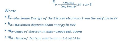How To Approximate A Maxwell Boltzman Distribution For The Secondary Electrons Emitted From The