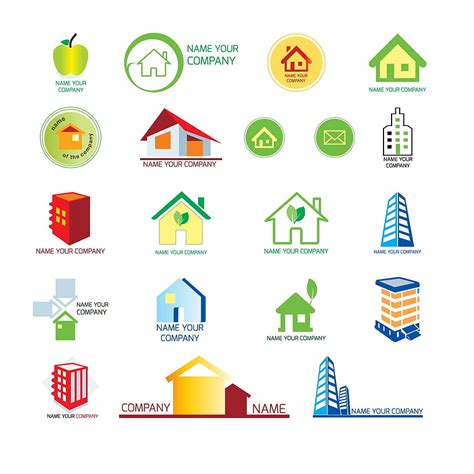 집 로고 템플릿 벡터 Eps Uidownload