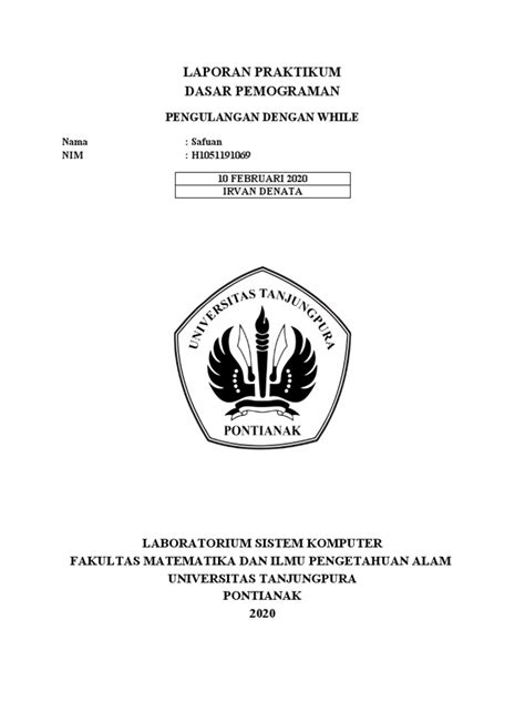 laporan array pdf