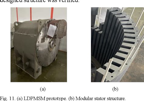 Figure 11 From Research On Modular Stator Core Structure Of Low Speed