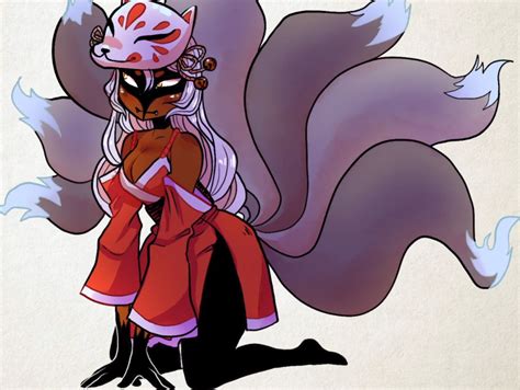 Kitsune As A Cute Girl By Lavendertowne