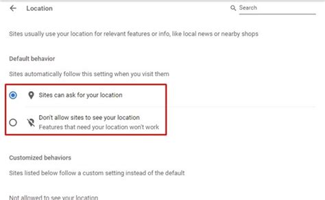 How To Enable Or Disable Location Services In Chrome Browser