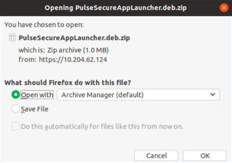 Installing Ivanti Secure Access Client Using Pulse Secure Application
