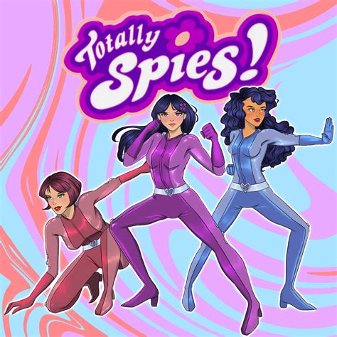 I Drew Mandy Caitlin And Dominique As Spies I Wish Mandys Friends