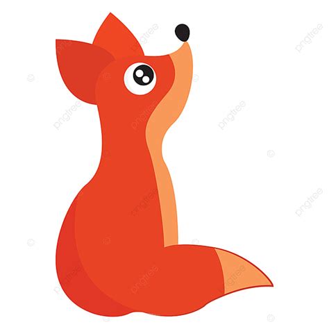 귀여운 작은 여우 벡터 또는 컬러 일러스트 귀엽다 작은 여우 Png 일러스트 및 벡터 에 대한 무료 다운로드 Pngtree