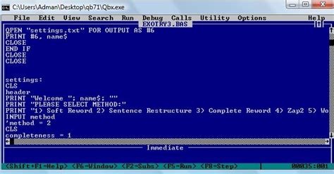 Aprendiendo Informática Qbasic