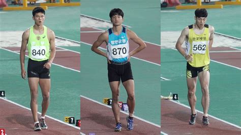 전국 육상 선수권 남자 멀리뛰기 7위부터 1위 Youtube