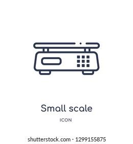 Linear Small Scale Icon Measurement Outline Stock Vector Royalty Free Shutterstock