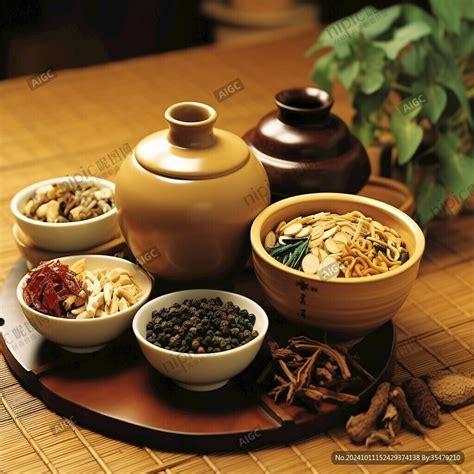Ai创作图高清中药图片 中国味道传统药膳 高清中药铺 中药材食疗 中药养生食物 中医馆中药器皿 中药养生保健食材 中医药膳食疗 高清中草药