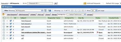 Phone In Requester Field