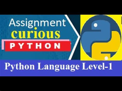 Python PyAssign YouTube