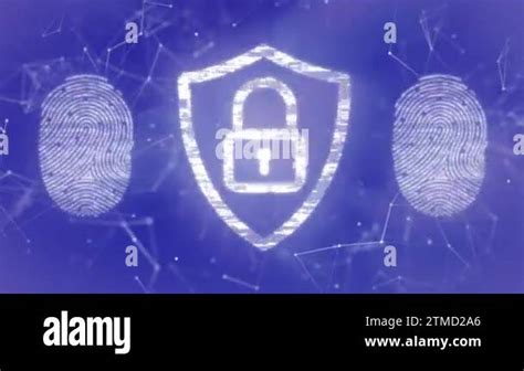 Animation Network Connections Fingerprint Scanner Stock Videos And Footage Hd And 4k Video Clips