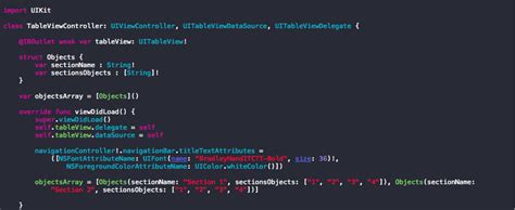 Swift Cant Get More Than Two Sections Objects In Tableview Stack Overflow