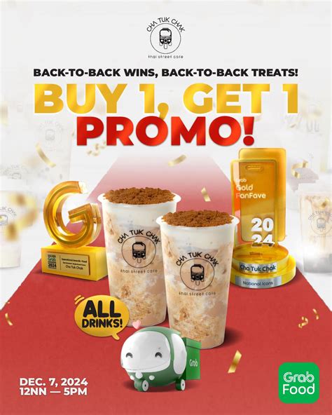 Manila Shopper Cha Tuk Chak Buy1 Get1 Promo