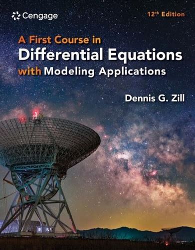 A First Course In Differential Equations With Modeling Applications Stanzatextbooks