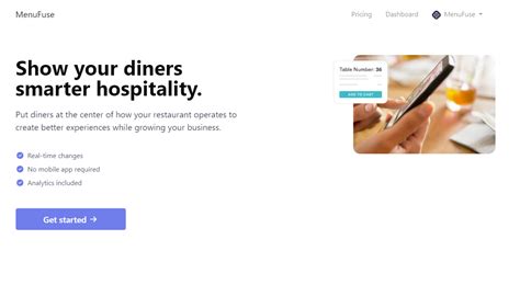 Menufuse Qr Digital Menu For Restaurants Become The New Owner Of