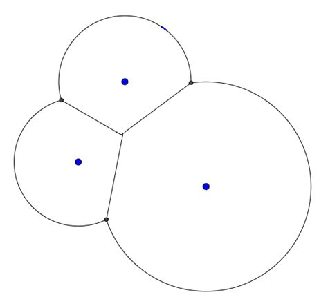 Code Golf Borders Of Overlapping Circles Code Golf Stack Exchange