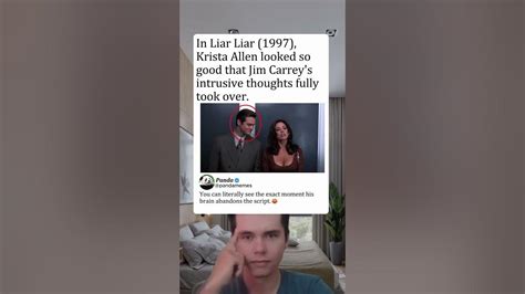 In Liar Liar 1997 Krista Allen Looked So Good Jim Carreys Intrusive