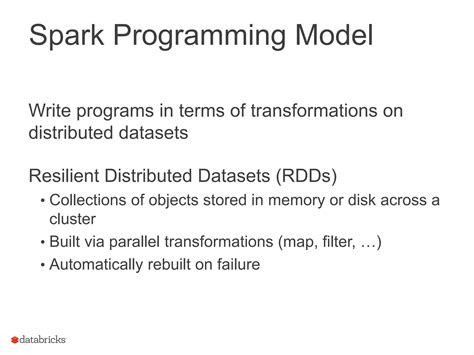 Introduction To Spark Intern Event Presentation Pdf