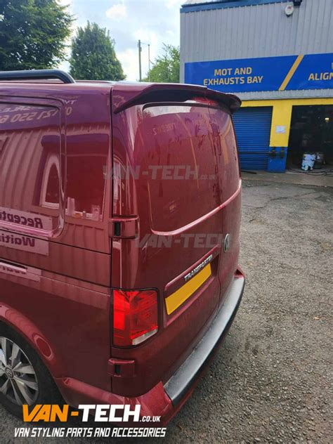Vw Transporter T61 Parts Black Angular Side Bars Black Roof Rails