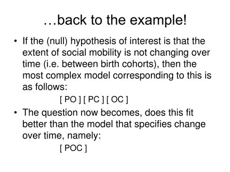 Ppt Hierarchical Log Linear Models Powerpoint Presentation Free