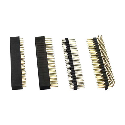 Vn Raspberry Pi Gpio Header Kit 20 X 2 Pins Right Angle Gpio Header For