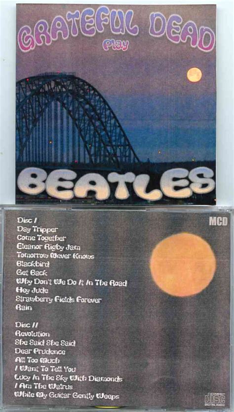 The Beatles Grateful Dead Play Beatles 2 Cd Set The Dead
