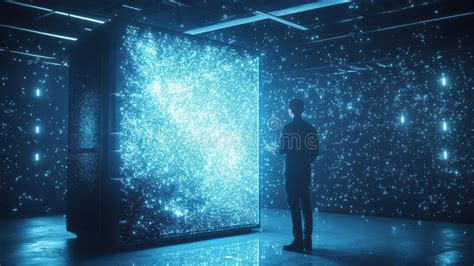 Quantum Computing Developer Engages With Holographic Quantum Algorithms In High Tech Lab