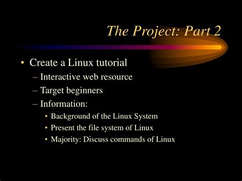 PPT Linux Tutorial PowerPoint Presentation Free Download ID 9556653