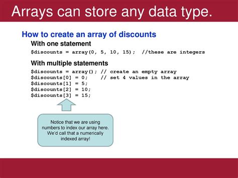 Arrays MIS 3502 Jeremy Shafer Department Of MIS Fox Babe Of Business Ppt Download