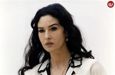 عکس؛ سفر در زمان؛ مونیکا بلوچی نماد زیبایی در سینما در 42 سالگی؛ سال 1385