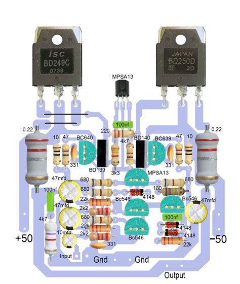 Pcb Layout Power Amplifier Electronics Help Care