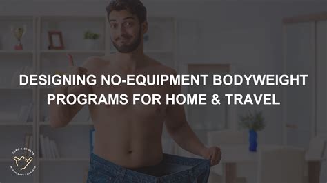 Bodyweight Training Program No Equipment Free Workouts