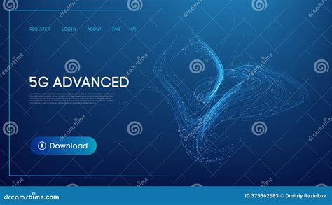 Advanced Technology Line Icons Collection Nanotechnology Innovation Robotics Quantum