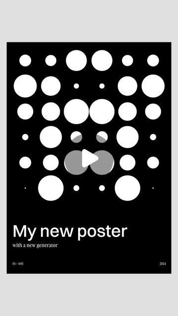 Poster Generator Animated Artwork With P5js