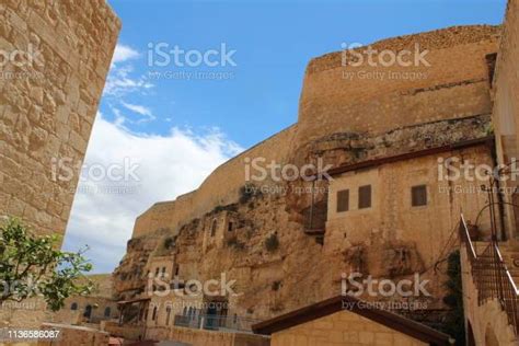 마 르 사바 수도원 우리의 거룩 하 신 아버지의로 라는 유대 사막에서 키 론 계곡 Betlehem 근처 팔레스타인 이스라엘의 성 결 된 0명에 대한 스톡 사진 및 기타
