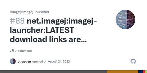 Netimagejimagej Launcherlatest Download Links Are Wrong · Issue 88
