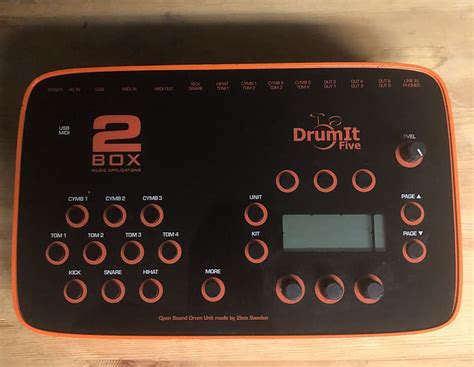 2box Drumit 5 Module With Hi Hat Including Magnetic Reverb
