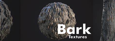Tree Bark Textures FlippedNormals