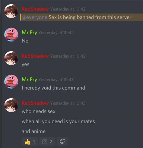 Sex Is Banned From This Server Routofcontextdiscord
