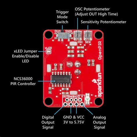 Pir Sensor Modules Operation Pinouts Specs And Capabilities