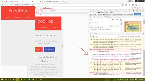 Firebase Polymerfire Auth Error Authpopup Closed By User 404 On Popup Redirect Stack Overflow