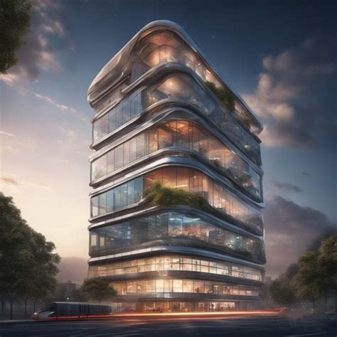 Premium Ai Image Modern Building In Ai