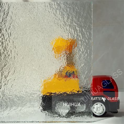 Clearextra Clear Kasumiroughcast Rolled Art Cathedral Glass Pattern