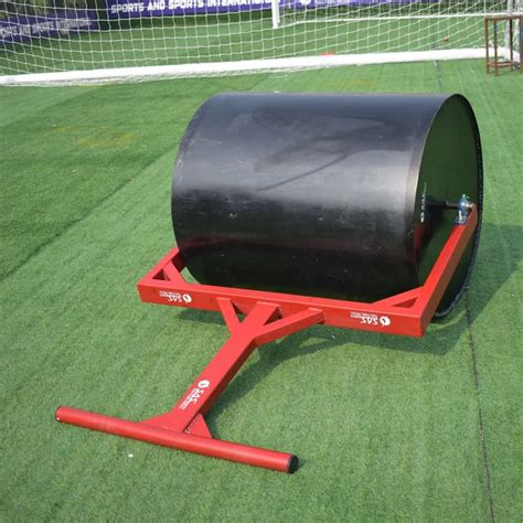 Manual Black And Orange Cricket Pitch Drum Roller At ₹ 23400piece In