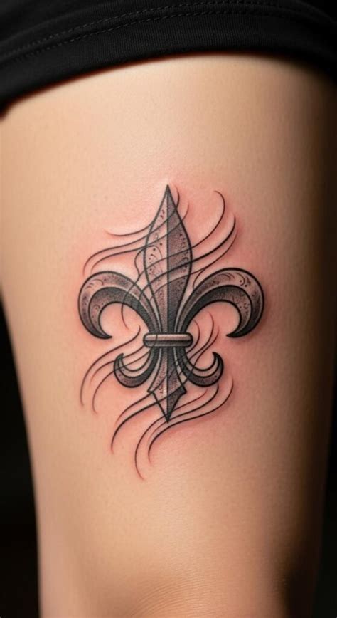 27 Striking Fleur De Lis Tattoos That Elevate Your Style