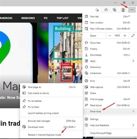 Internet Explorer Mode In Microsoft Edge Startple